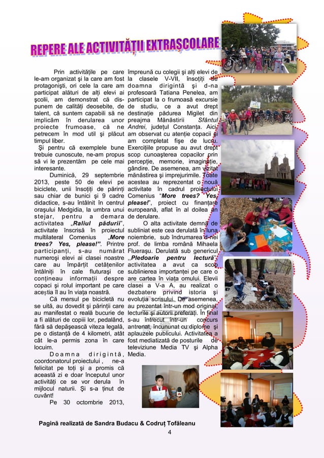 Universul nostru nr.1 - revista clasei a V-a A | PDF