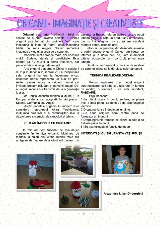 Universul nostru nr.1 - revista clasei a V-a A | PDF