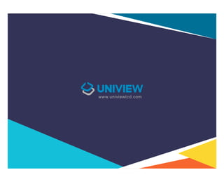 Uniview Digital Signage Brochure/LCD catalogue 2017 | PPT
