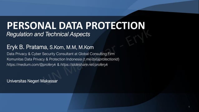 Personal Data Protection in Indonesia | PDF | Computer Software and Applications | Computing