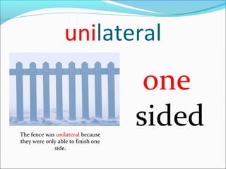 Uni vocabulary words | PPT