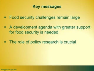 Global Food Security Challenges and Opportunities | PPTX