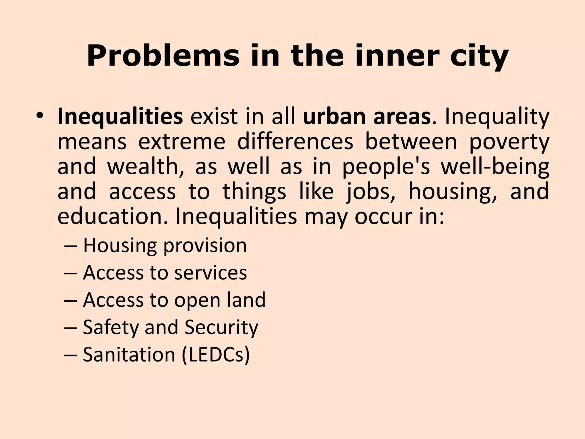 Sustainable and Equitable Urban Environments | PPTX