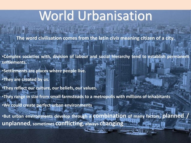 Sustainable and Equitable Urban Environments | PPTX