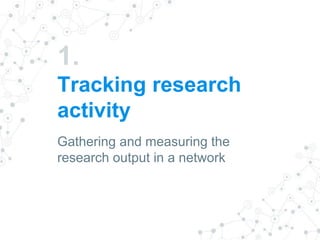 UNIWeb tracking and measuring research outputs | PPTX