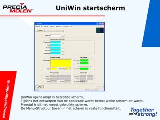 Uni Win Gebruikerspresentatie | PPT