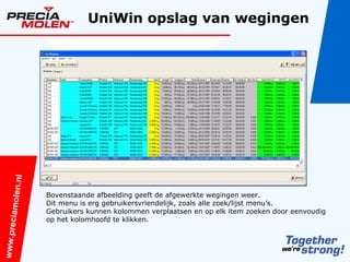Uni Win Gebruikerspresentatie | PPT
