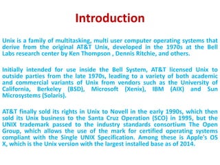 presentation on Unix basic by prince kumar kushwhaha | PPT