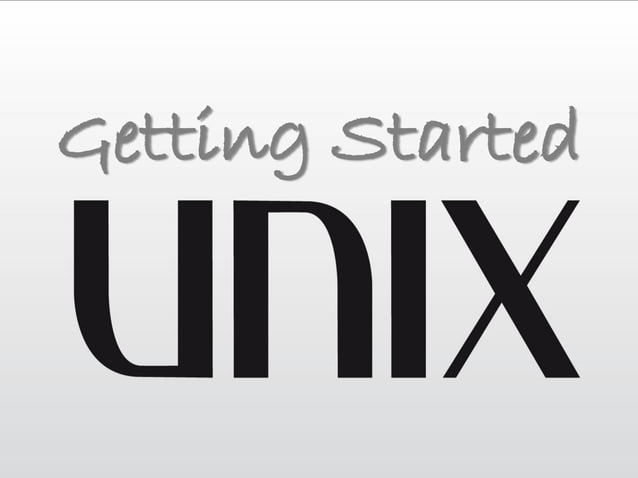 Unix - An Introduction | PDF | Operating Systems | Computer Software and Applications
