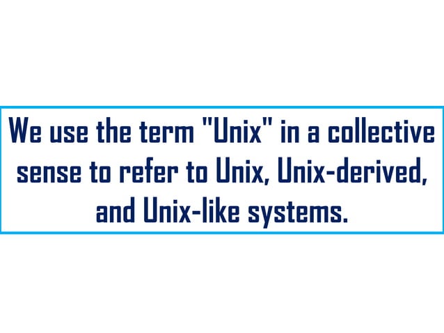 Unix An Introduction Pdf Operating Systems Computer Software