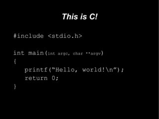 Revise the Historical Development about C/UNIX | PPT