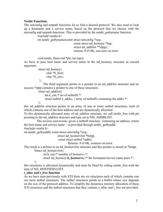 unix interprocess communication | PDF