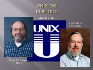 Unix like operating systems | PPT