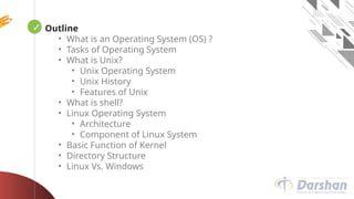 Unix-Linux Operating Systems and its concepts | PPT