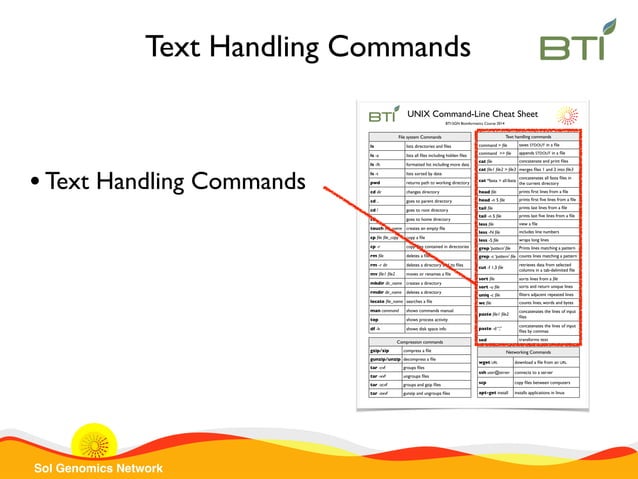 Introduction to UNIX Command-Lines with examples | PPT