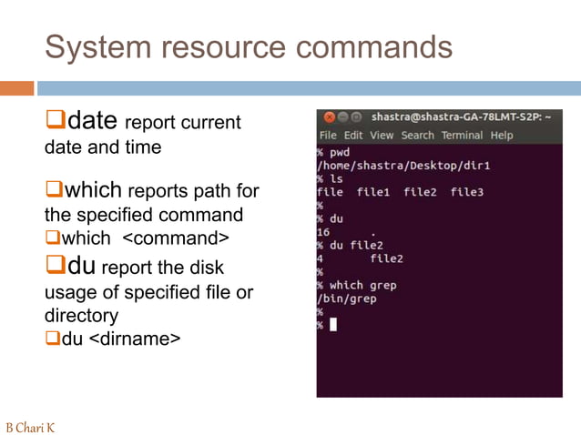 Know The Unix Commands Pptx Operating Systems Computer Software