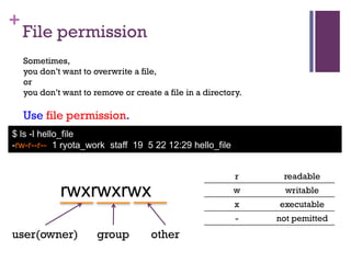 Unix class 5_23 | PPT