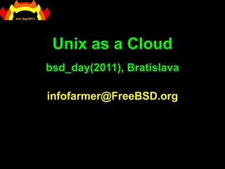 Unix as a Cloud | PPT