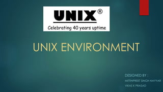Unix environment | PPTX
