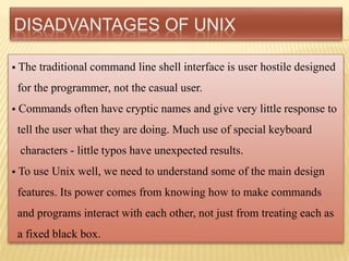 Unix Operating System | PPTX
