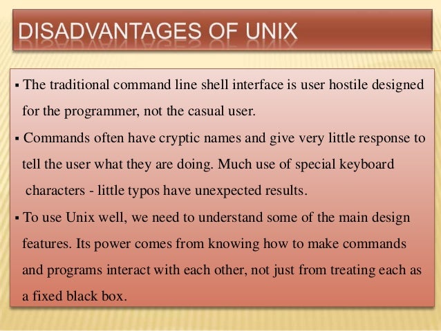 Unix Operating System