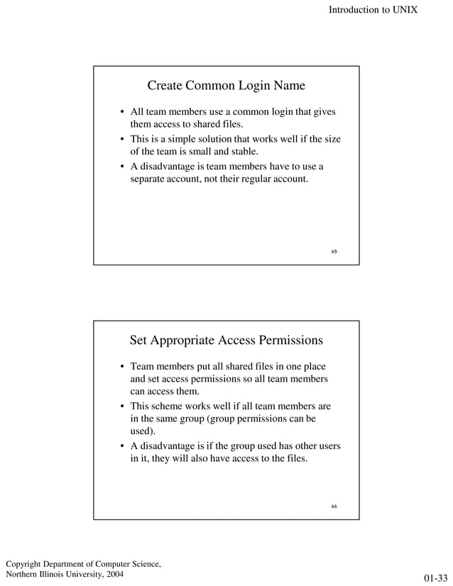 Unix Introduction Pdf