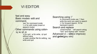 Unix_Introduction_BCA.pptx the very basi | PPT