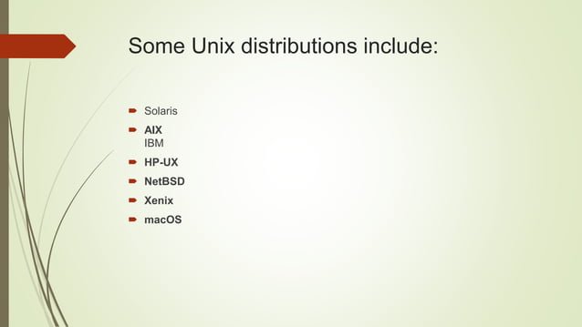 Unix_Introduction_BCA.pptx the very basi | PPT