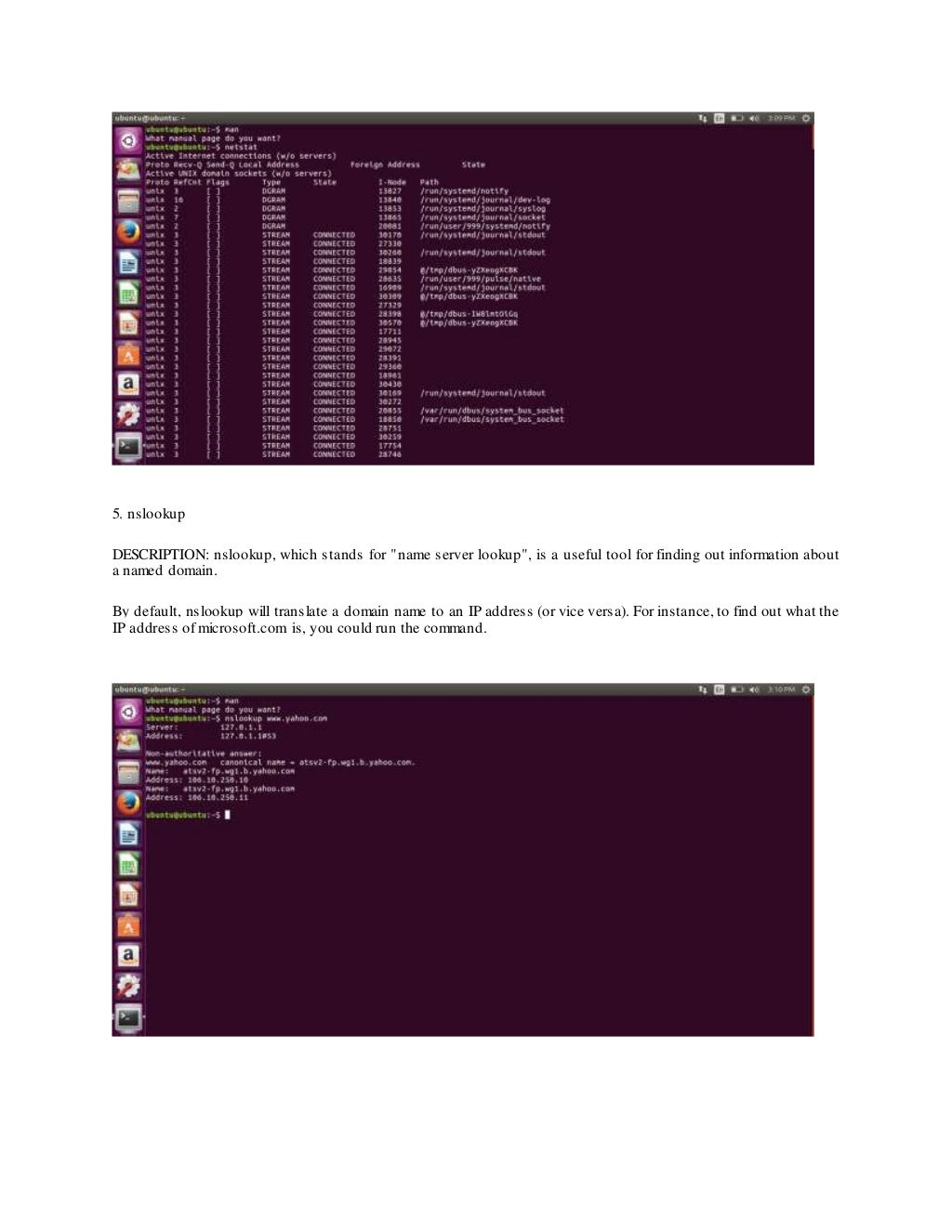 Unix Lab Manual