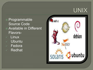 Unix Operating System | PPTX