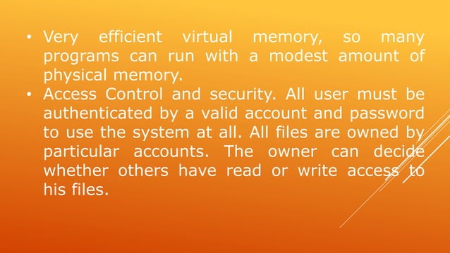 Unix Operating System Ppt