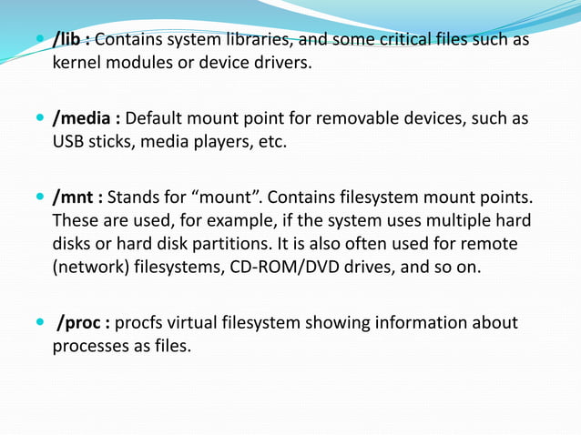 Unix Operating System Architecture With File Structure Pptx