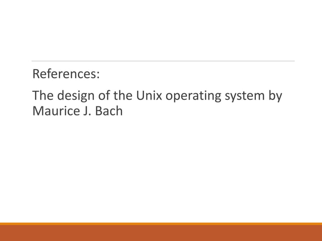 Introduction to Unix operating system Chapter 1-PPT Mrs.Sowmya Jyothi | PPT