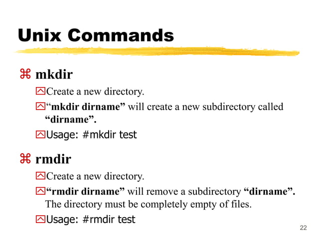 Unix OS & Commands | PPTX
