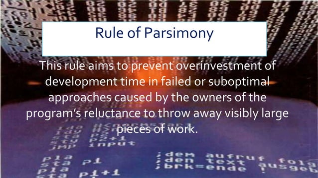 Unix philosophy and principles | PPT | Free Download