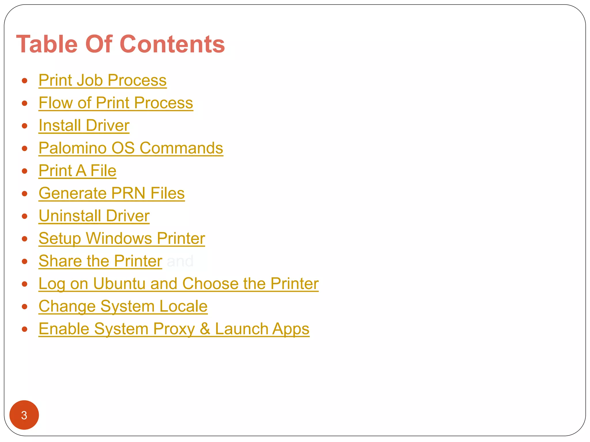 Unix printer driver_2ndfeb2017_final | PPT