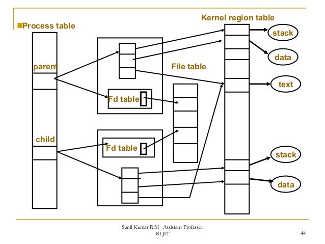 Unix processes Unix processes