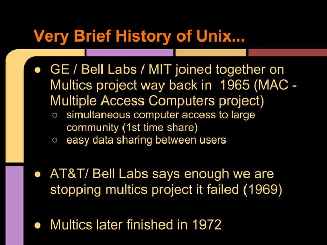 Unix Ramblings | PDF | Operating Systems | Computer Software and Applications