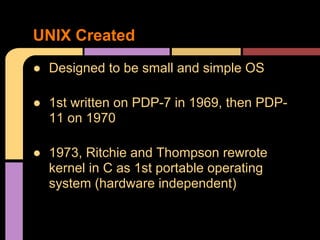 Unix Ramblings | PDF | Operating Systems | Computer Software and Applications
