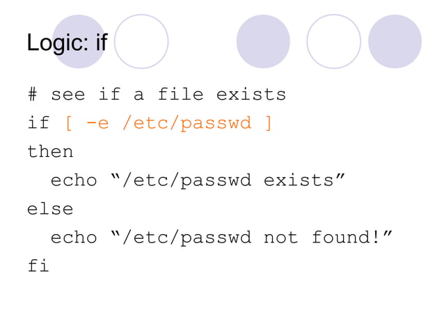 Unix Shell Scripting Basics | PPT