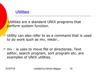 Unix structure organization | PPT