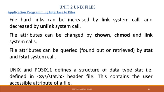Unix system programming | PDF