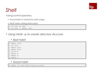 Unix tips and tricks | ODP