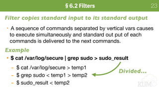 Summarized of UNIX Time Sharing System | PDF