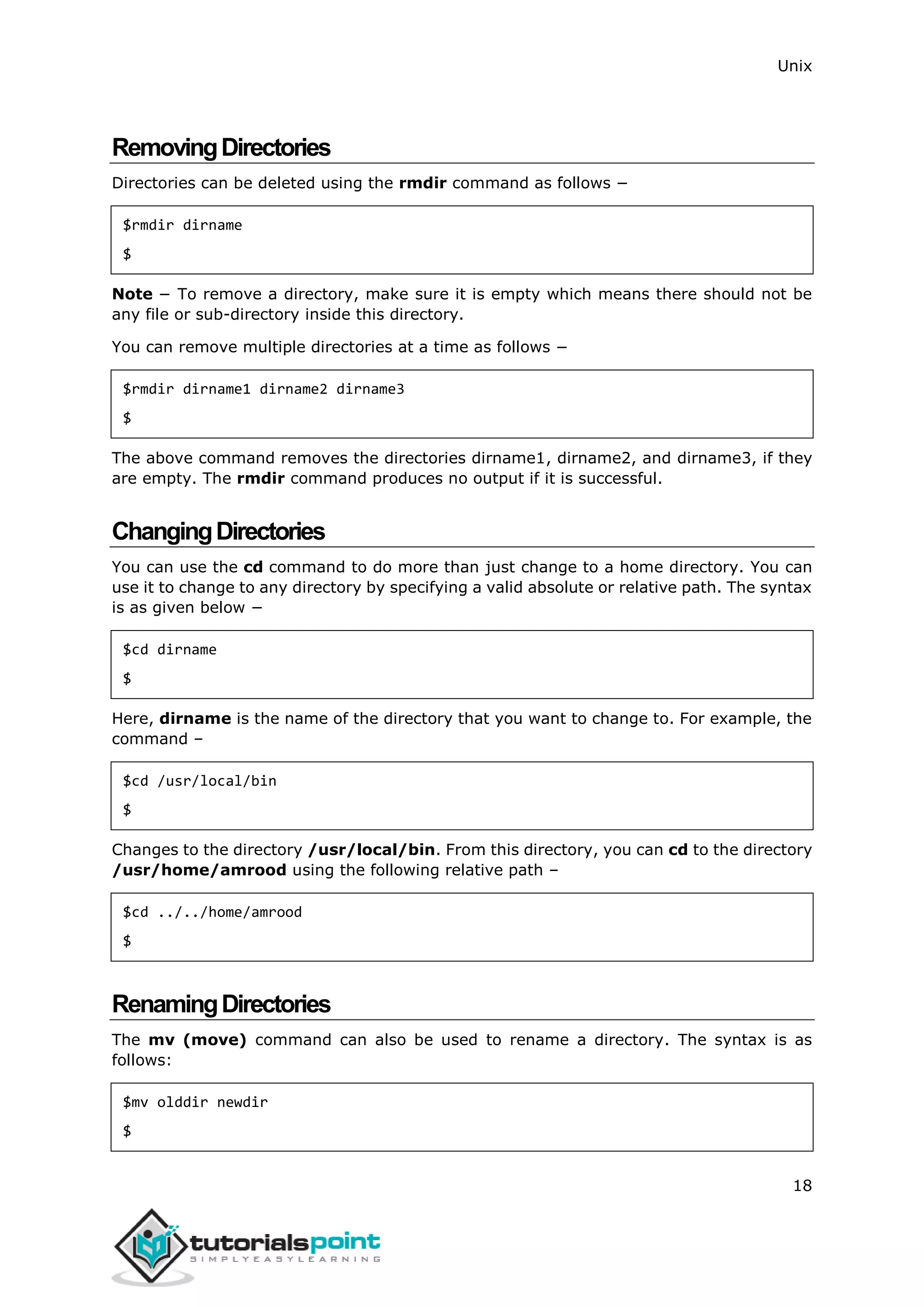 Unix tutorial | PDF | Operating Systems | Computer Software and Applications