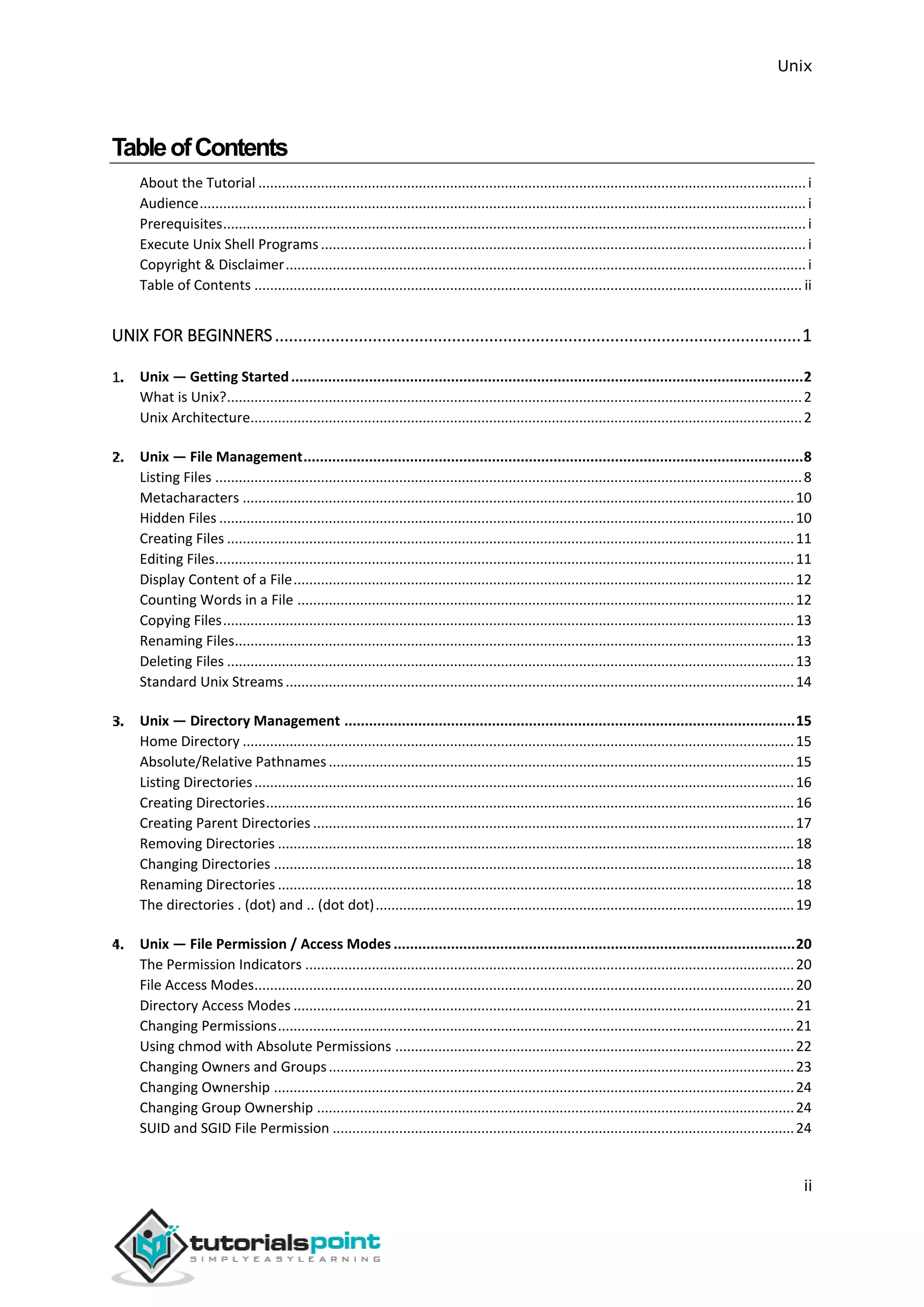 Unix tutorial | PDF | Operating Systems | Computer Software and Applications