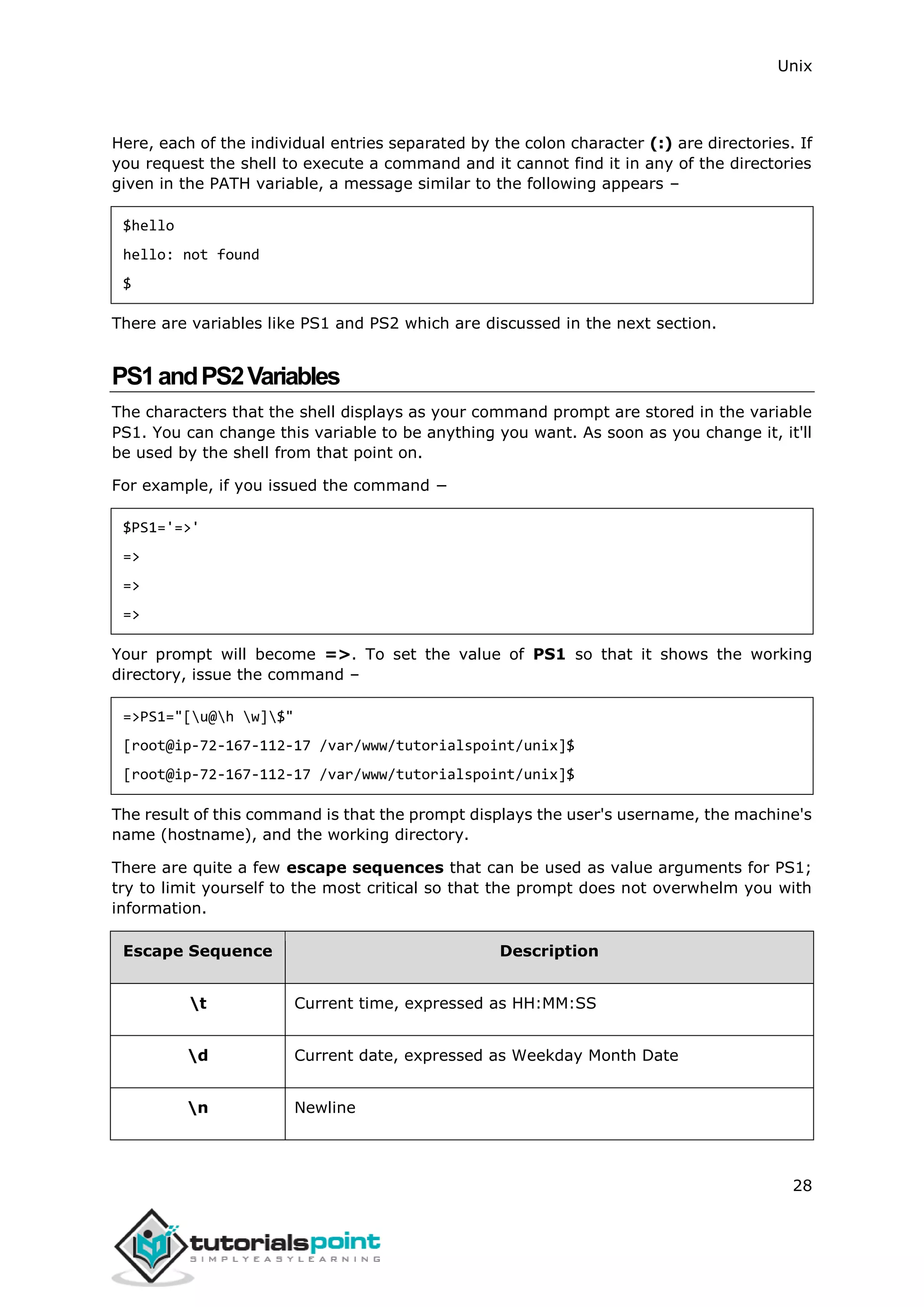 Unix tutorial | PDF | Operating Systems | Computer Software and Applications