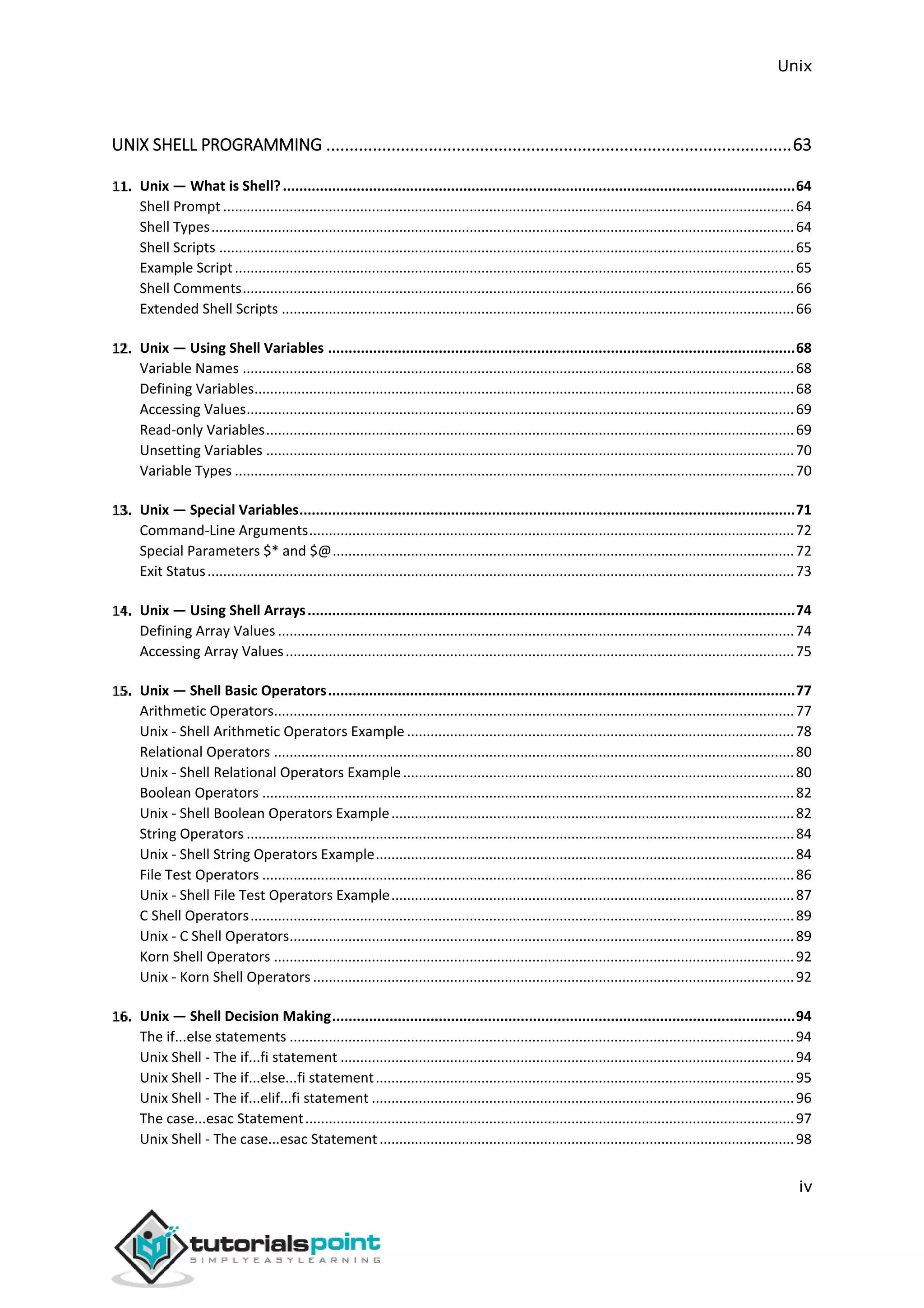 Unix tutorial | PDF | Operating Systems | Computer Software and Applications