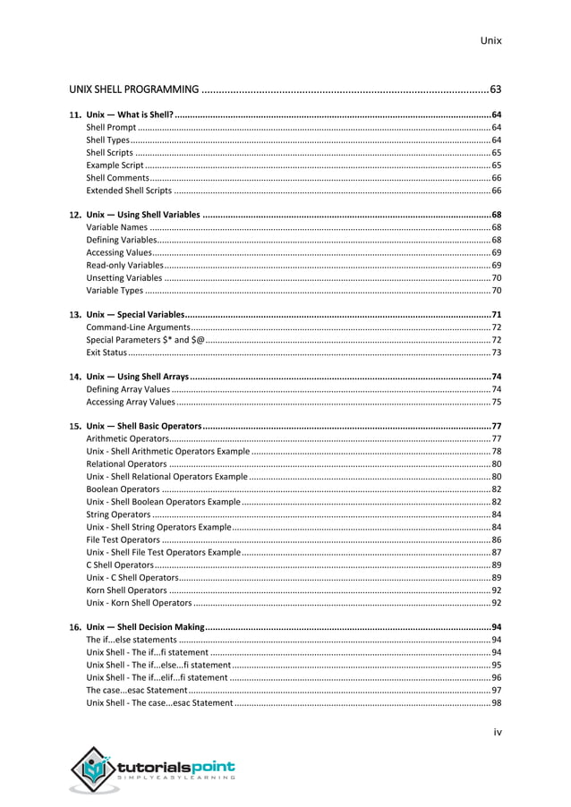 Unix tutorial | PDF | Operating Systems | Computer Software and ...