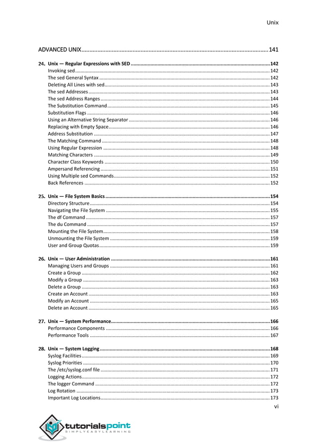 Unix tutorial | PDF | Operating Systems | Computer Software and Applications